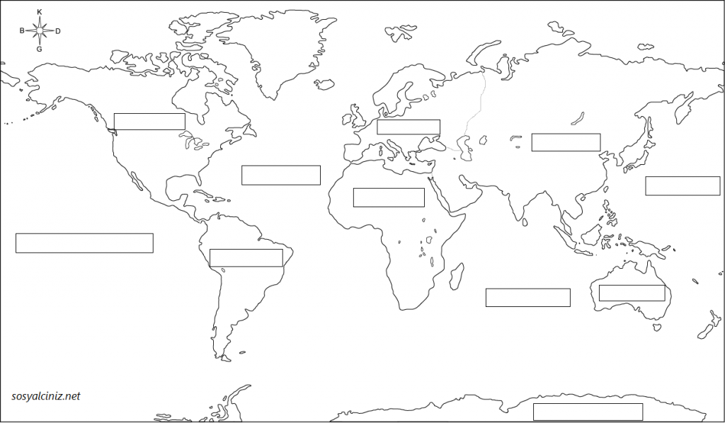dünya dilsiz haritası boyama | Sosyal Bilgiler - Sosyalciniz - Zeki DOĞAN