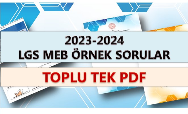 2023 2024 Lgs Meb Örnek Sorular Toplu Tek Pdf Sosyal Bilgiler