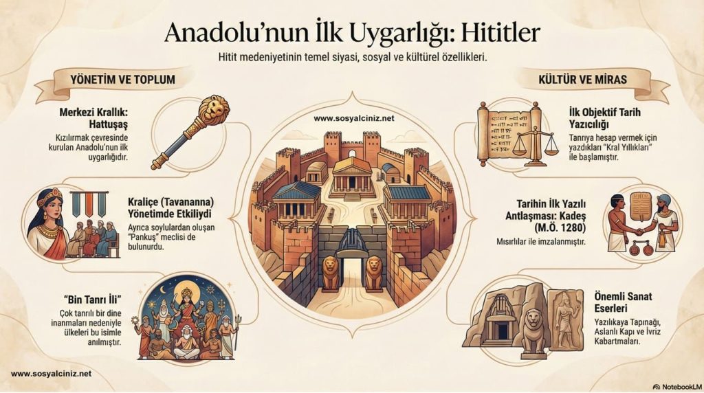 Anadolu’nun İlk Uygarlığı Hititler | Sosyal Bilgiler - Sosyalciniz ...