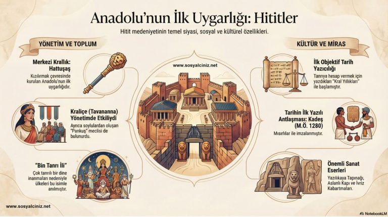 Anadolu’nun İlk Uygarlığı Hititler | Sosyal Bilgiler - Sosyalciniz - Zeki DOĞAN